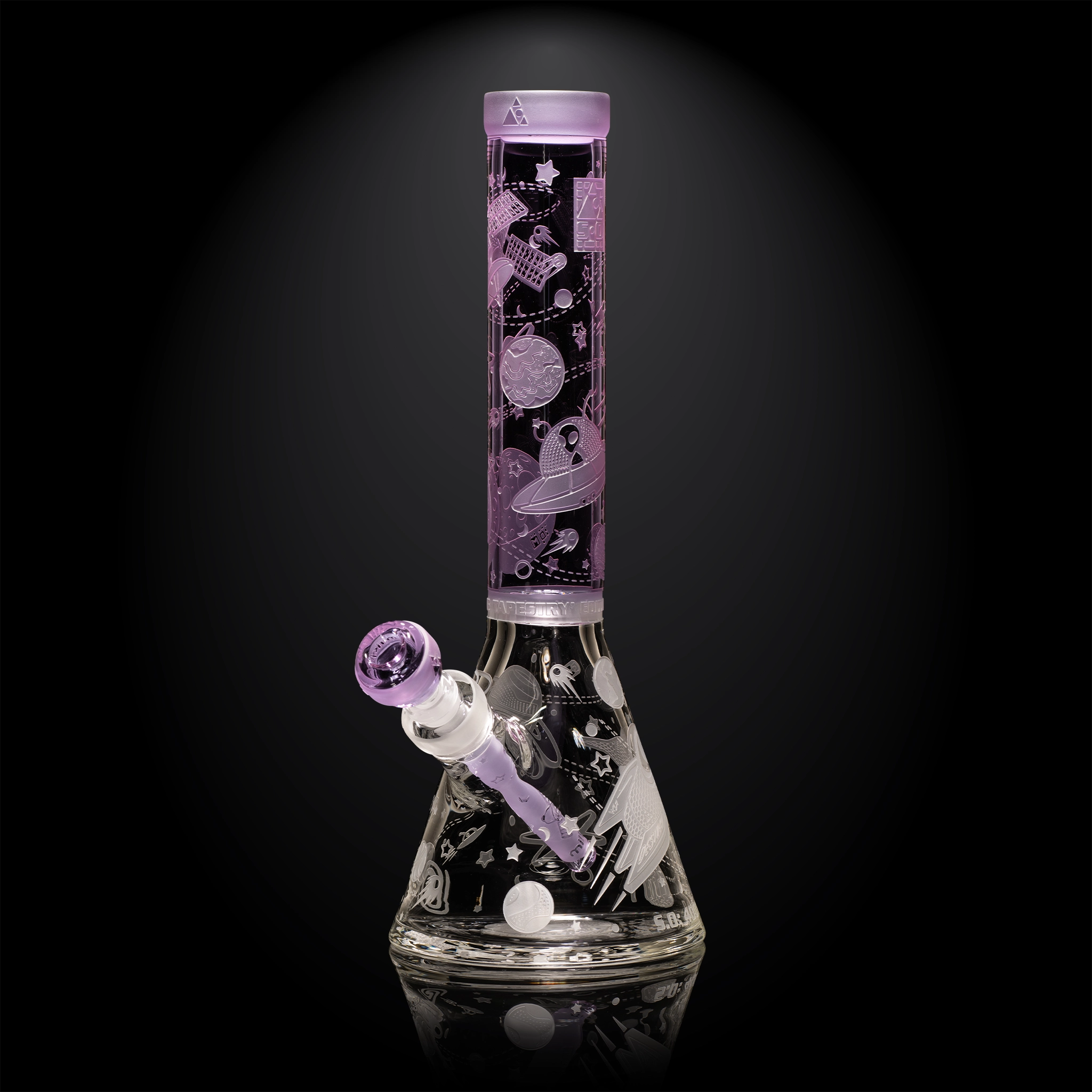 14″ Milkyway Glass Space Odyssey: 4001 AD Beaker Bong (MK-1606) – SmokeTime