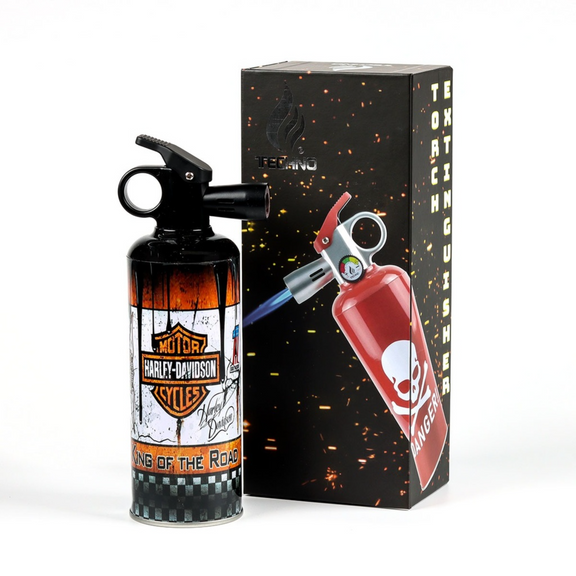 Techno Fire Extinguisher Torch Lighter - Assorted Styles – SmokeTime