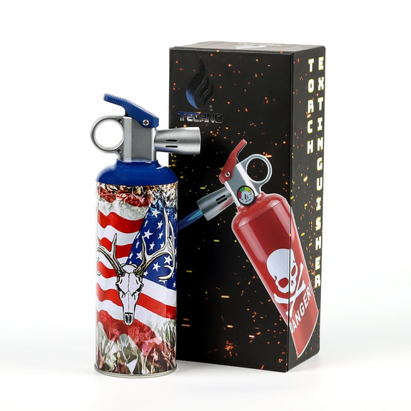 Techno Fire Extinguisher Torch Lighter - Assorted Styles – SmokeTime