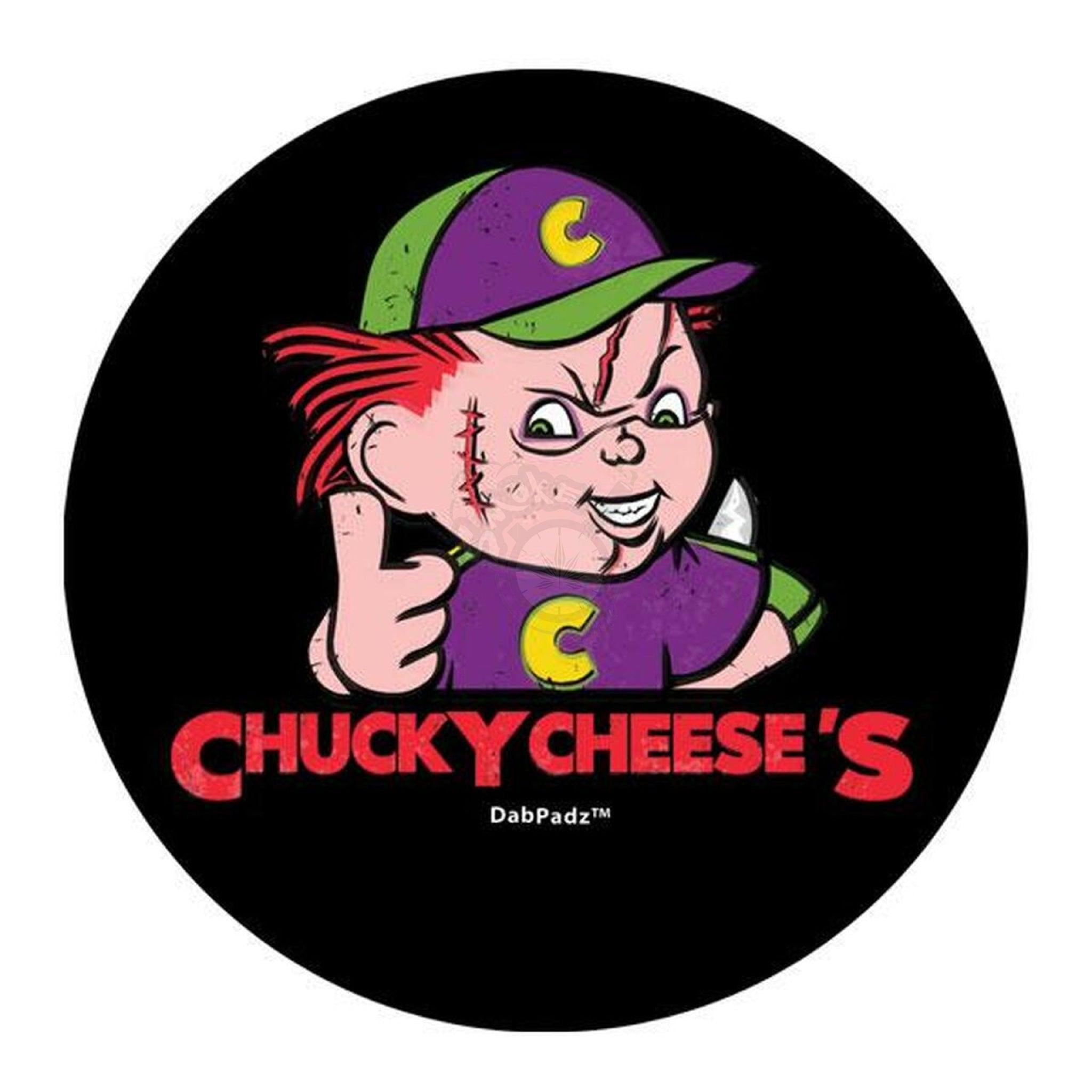 DabPadz 8" Round Fabric Top 1/4" Thick - Chucky Cheese's – SmokeTime