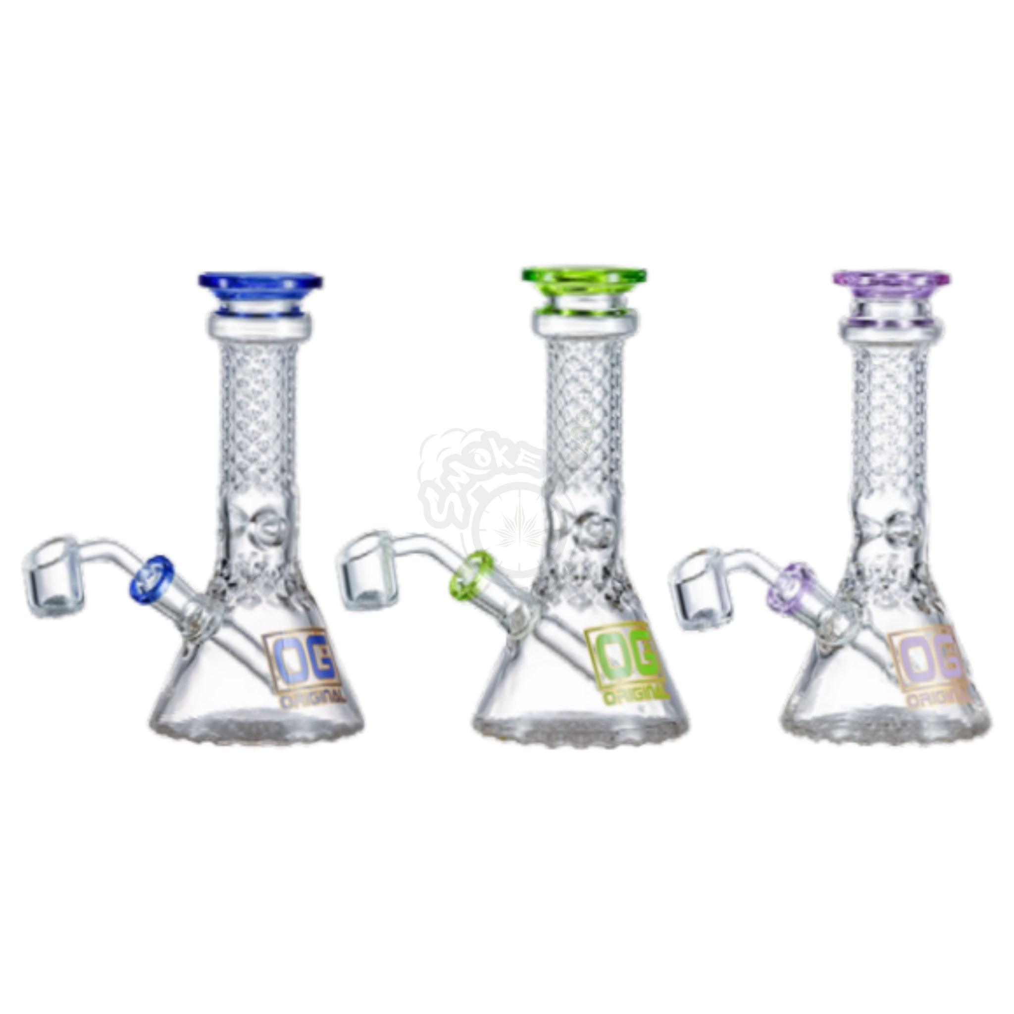 OG Original 7” Etched Rig with Banger (OG-532) – SmokeTime