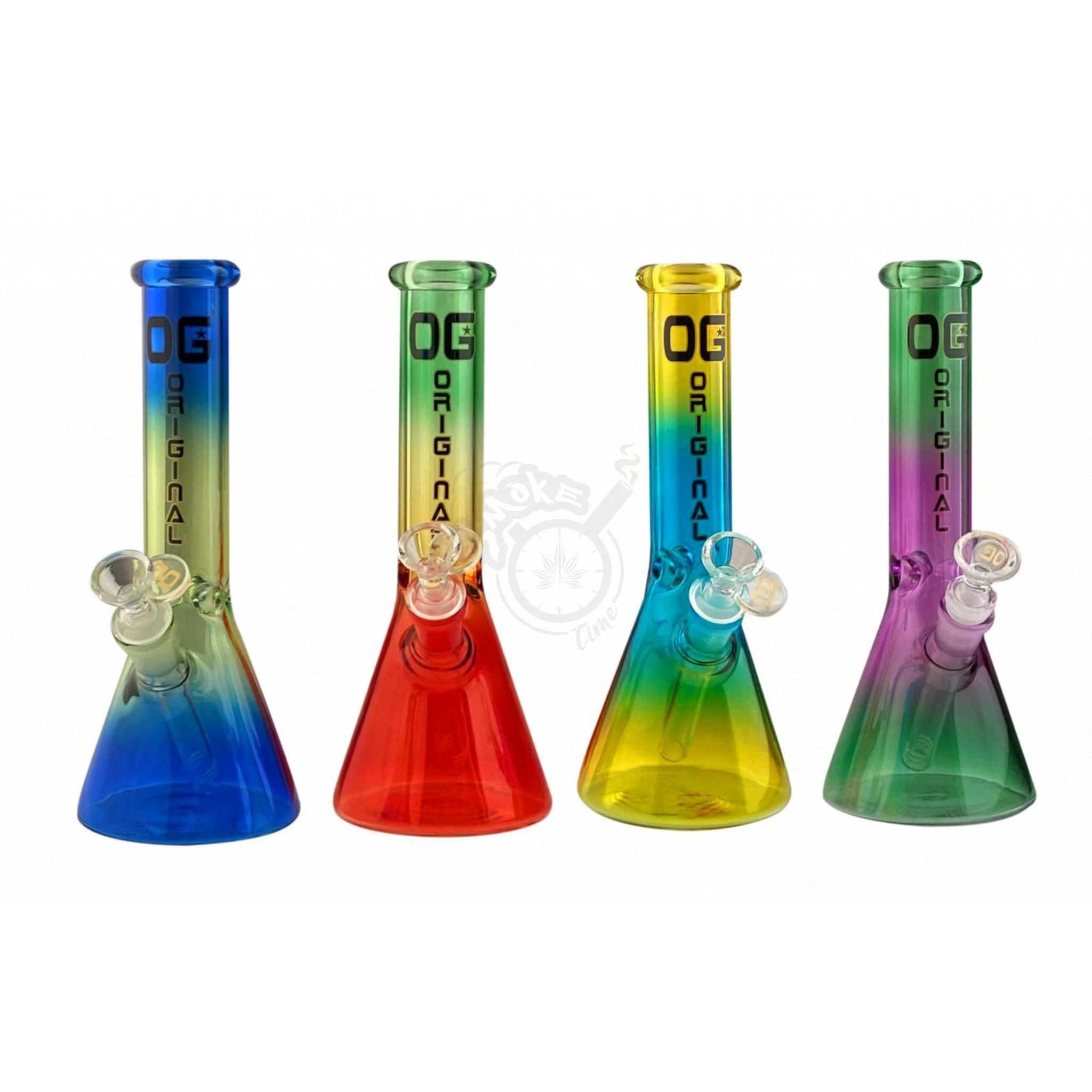 10" Tri-Color OG Original Beaker Bong (OG-549) – SmokeTime